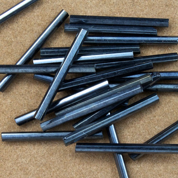 25mm Gunmetal Bugle (10 Gm, 40 Gm, 1/2 Kilo) #CBF014 – General Bead