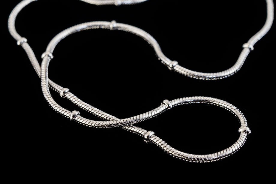 1.2mm Stainless Steel Satellite Snake Chain CC121 – General Bead